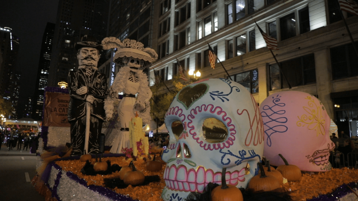 Aguascalientes llegó al desfile "Arts in the Dark en Chicago